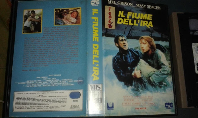 IL FIUME DELL'IRA VHS Ex - Nolo Mel Gibson Sissy Spacek Universal 1984 ...