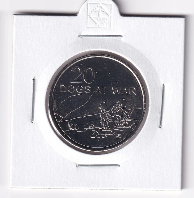 AUSTRALIAN: 2016 20 Cent Coin Dogs At War Wwi 100 Years Of Anzac ...