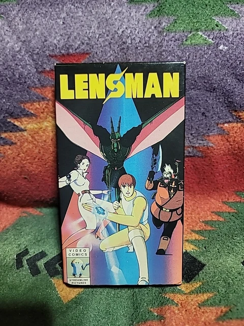 LENSMAN VHS/1984 SCI-FI ANIMATED ACTION/STREAMLINE PICTURES/ Rental ...