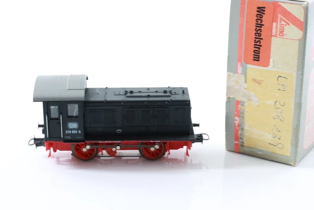 H0 LIMA 208139 DB 270 023-5 Rangierlok Diesellok analog AC schwarz OVP ...