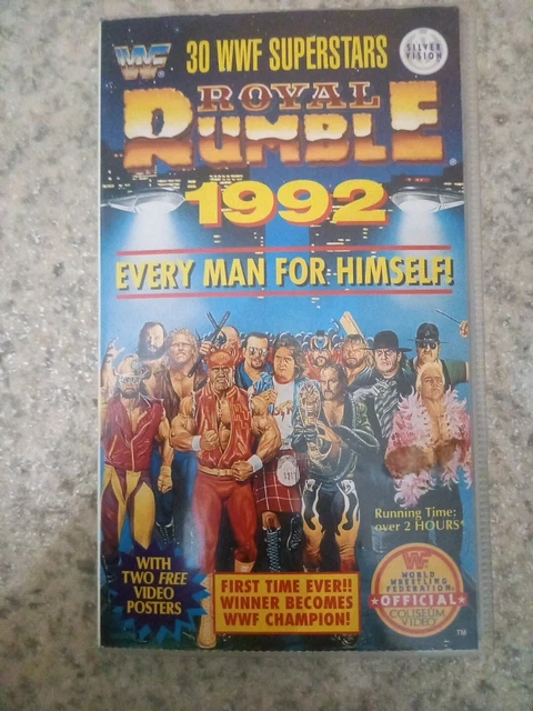 WWF - ROYAL Rumble 1992 (VHS, 1992) £2.00 - PicClick UK