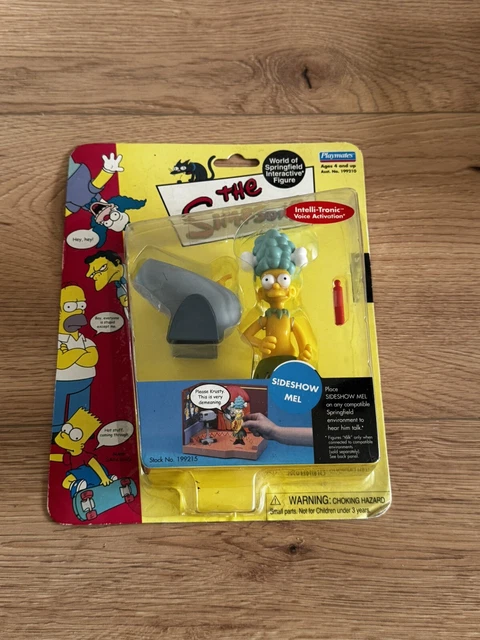 SIMPSONS PLAYMATES WORLD Of Springfield Figur Sideshow Mel Series 5 NEU ...
