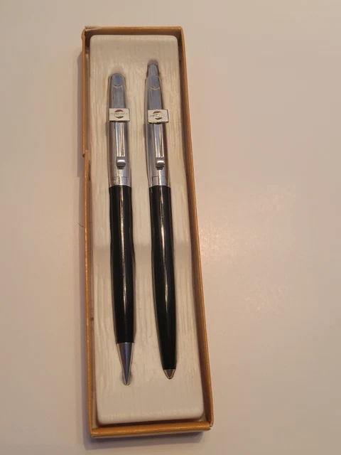 VINTAGE 70'S PEPSI Cola Employee Pen And Pencil Set $44.99 - PicClick CA