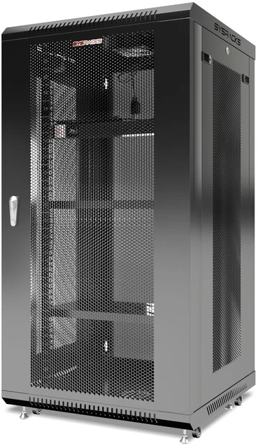 22U WALL MOUNT Server Rack Locking Network Cabinet Data IT Enclosure ...