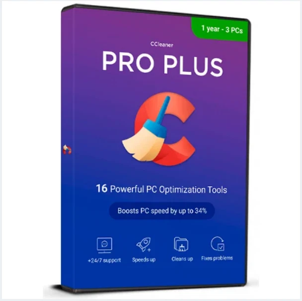 CCLEANER PROFESSIONAL PLUS 2025 Windows (PC) - 3 Devices 1 Year Key $20 ...