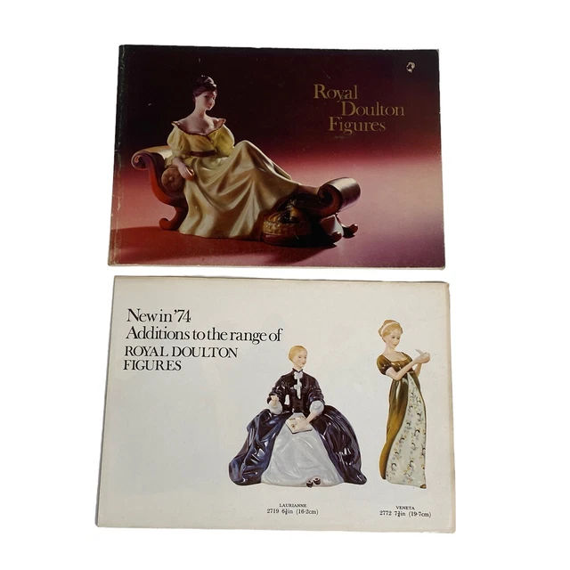 1973 ROYAL DOULTON Figures and Animal Models Collectors Book Manual ...