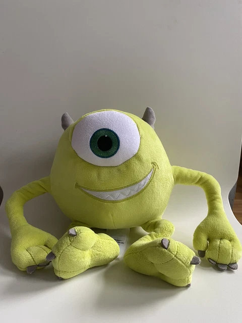 MONSTERS INC MIKE Wazowski 15” Disney Store Plush Soft Toy Movie Sully ...