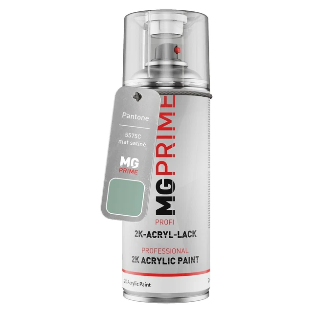 PANTONE 5575C GREEN mat satiné acrylique bombe aérosol 2C 400ml séchage ...