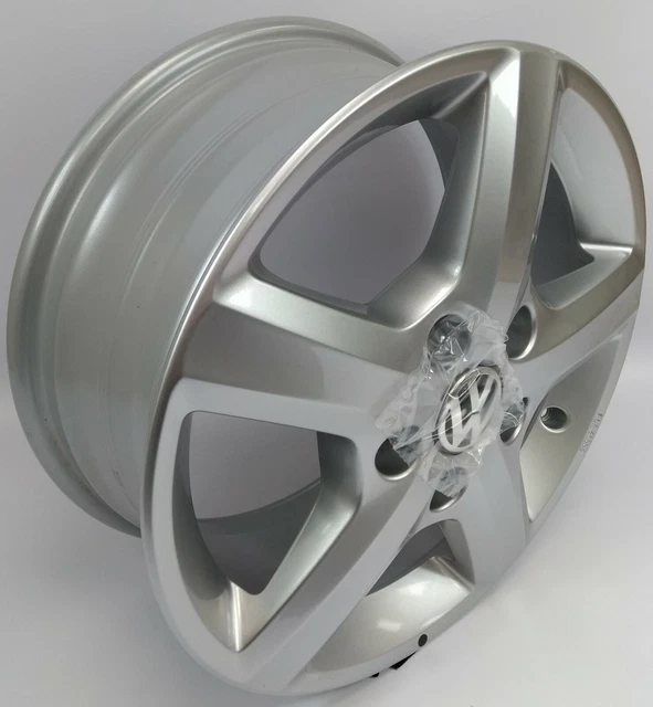 GENUINE VW 16” Alloy Wheels Amarok 5x120 PCD Aspen Set of Four New T5 ...