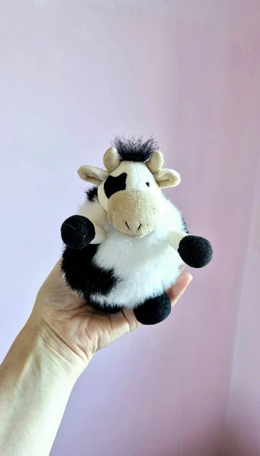 CUTE, VINTAGE & retired.Jellycat Puff Ball Cow. £31.40 - PicClick UK