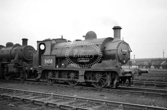 PHOTO BR BRITISH Railways Steam Locomotive Class LYR23 51458 at Newton ...