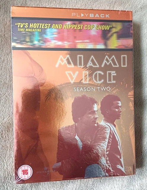 MIAMI VICE COMPLETE season 2. Series Two. region 2 uk DVD Box Set NEW ...