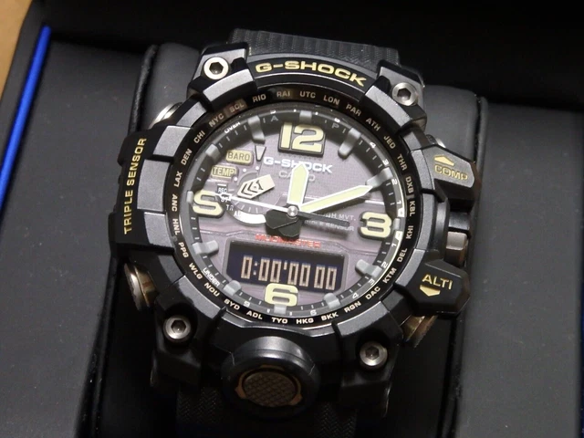 CASIO G-SHOCK MUDMASTER GWG-1000-1AJF Tough Solar Black JAPAN with Box&Papers £253.46 - PicClick UK
