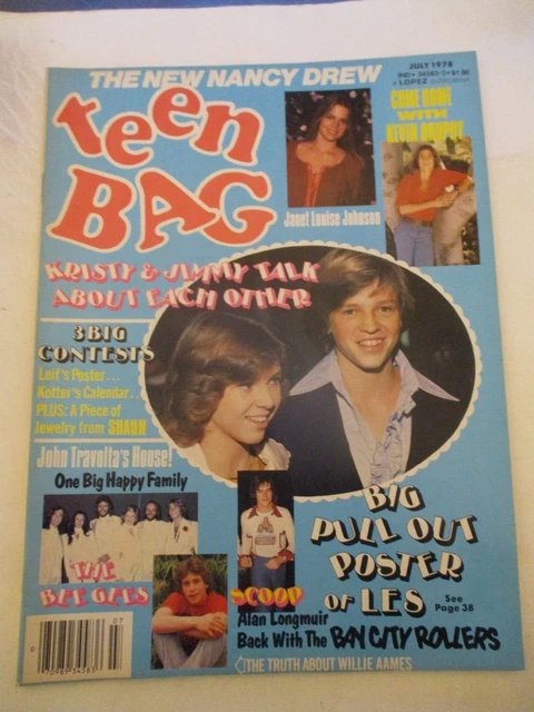THE BEE GEES, Kristy McNichol, Janet Johnson - Teen Bag Magazine 1978 £ ...
