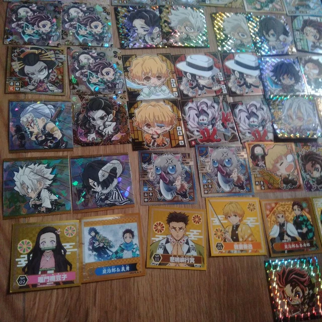 DEMON SLAYER KIMETSU No Yaiba Goods lot set 145 Shinobu Iguo Giyu Wafer ...
