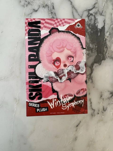 SKULLPANDA PARTITA POP mart Winter Symphony Series Plush Skull Panda ...