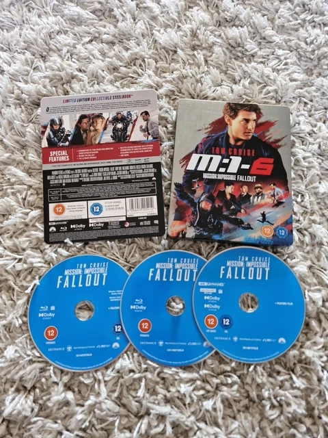 MISSION IMPOSSIBLE 6 fallout 4K UHD steelbook EUR 14,21 - PicClick IT