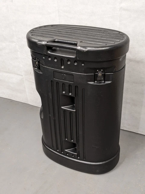 WHEELED TROLLEY LOCKABLE Storage Case Exhibition Display Stand Box EUR ...