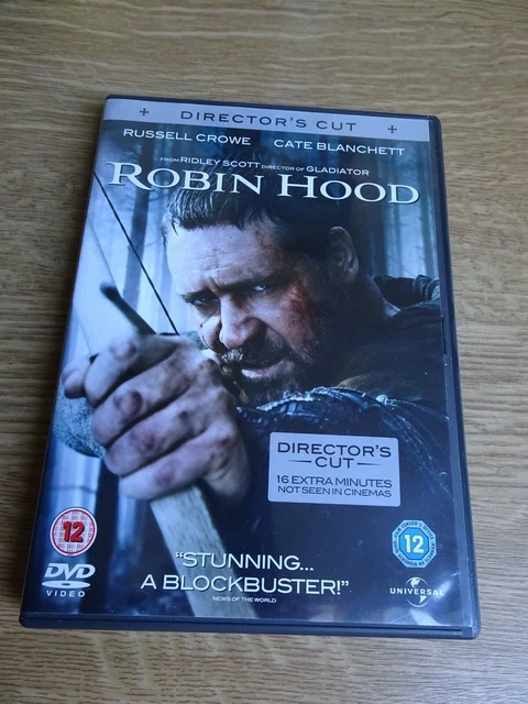 ROBIN HOOD. DIRECTORS cut. Ridley Scott, Russell Crowe, Cate Blanchett ...