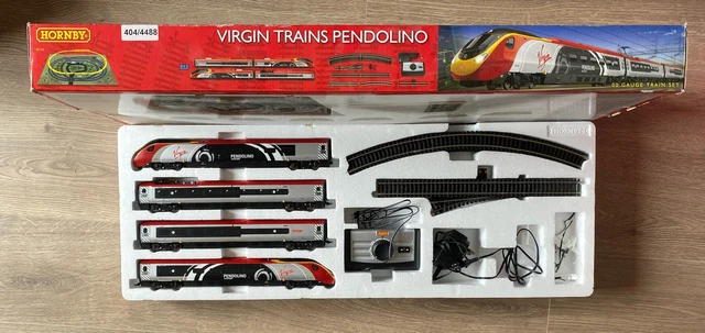 HORNBY R1155 OO Gauge Virgin Trains Pendolino Train Set - VGC Boxed. £ ...