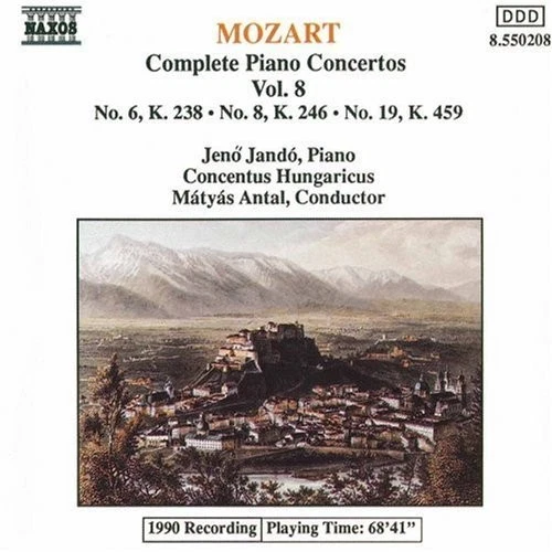 WOLFGANG AMADEUS MOZART Complete Piano Concertos Vol.8 - Mozart (CD) Album EUR 18,29 - PicClick FR
