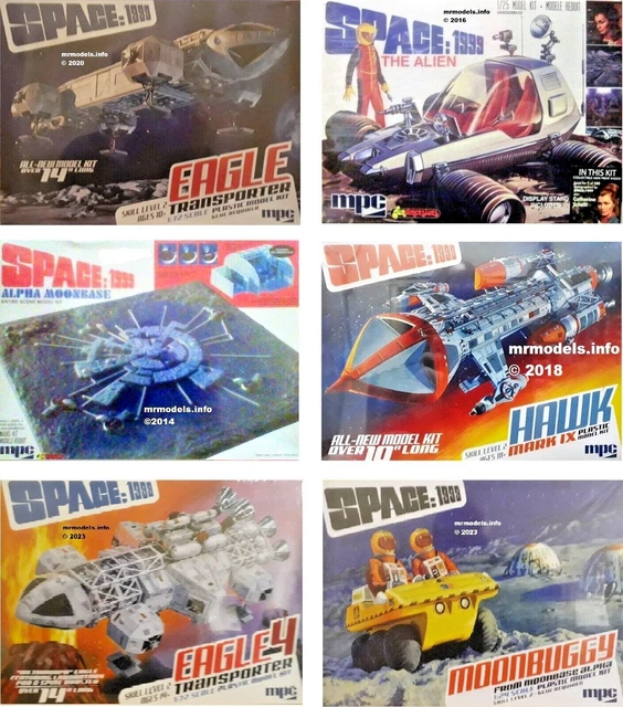 MPC SPACE 1999 Moonbase Alpha New Plastic Model Kit Mr Models £34.95 ...