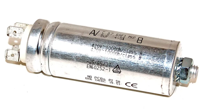 CAPACITOR WHITE KNIGHT Tumble Dryer 8Uf Motor Start Run 8 Microfrad 8MF ...