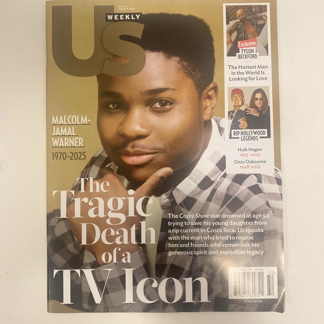 US WEEKLY 2025 magazine Malcolm-Jamal Warner HULK HOGAN Ozzy Osbourne ...