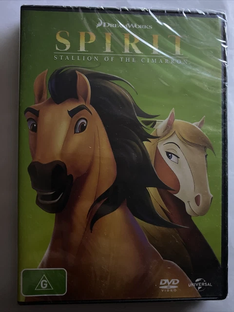 SPIRIT: STALLION OF THE CIMARRON DVD Region 4 BRAND NEW & Sealed ...