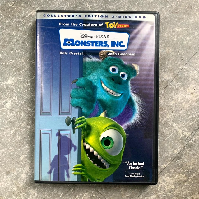MONSTERS, INC. COLLECTOR'S Edition 2-Disc DVD Disney Pixar Bill Crystal ... MONSTERS, INC. COLLECTOR'S Edition 2-Disc DVD Disney Pixar Bill Crystal ...