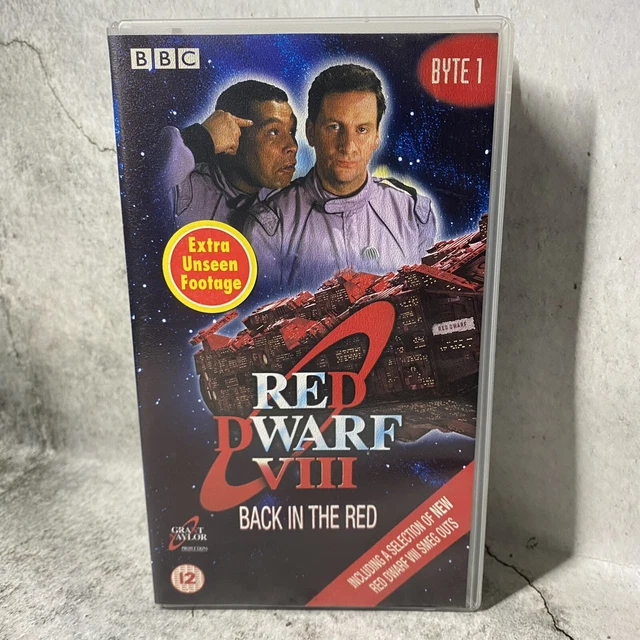 RED DWARF VIII - Byte 1 - Back In The Red - BBC - PAL VHS Video Tape £13.25 - PicClick UK
