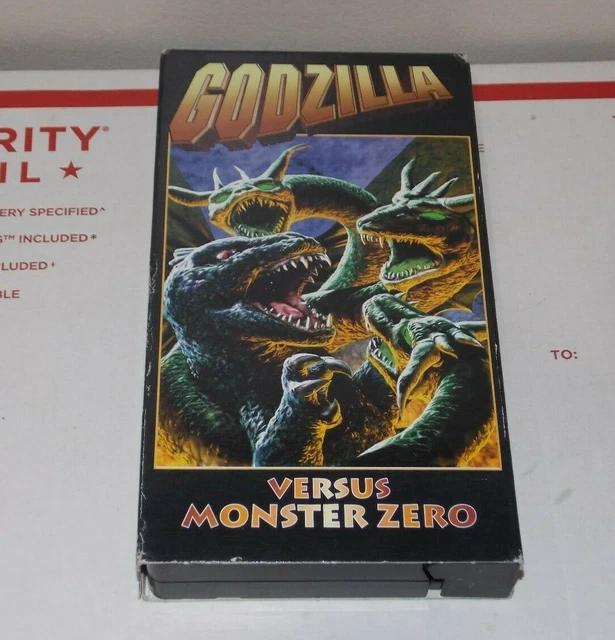 GODZILLA VERSUS MONSTER Zero VHS Horror Sci-Fi Kaiju Toho Simitar EP ...