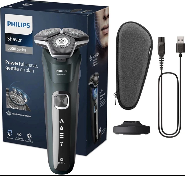 PHILIPS SHAVER SERIES 5000 - Wet & Dry Electric Men's Shaver & Razor ...
