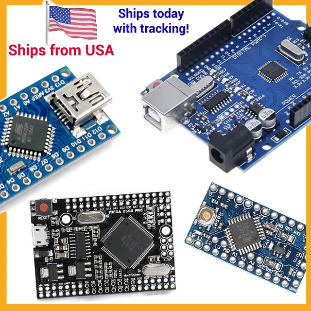 DEVELOPMENT BOARDS COMPATIBLE with Arduino IDE - ATmega & Wemos VARIOUS ...