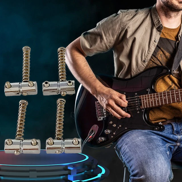 4-STRING BASS BRIDGE Guide Code Bass Saddle Bridge Bass Roller Bridge ...