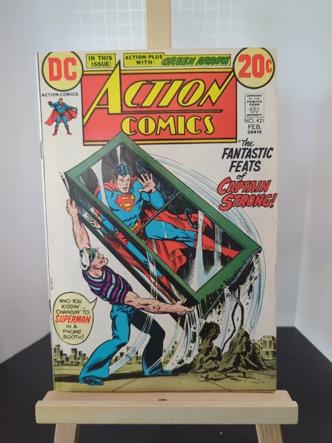 ACTION COMICS #421 DC Superman DC Comics 1973 Molto bello! EUR 30,85 ...