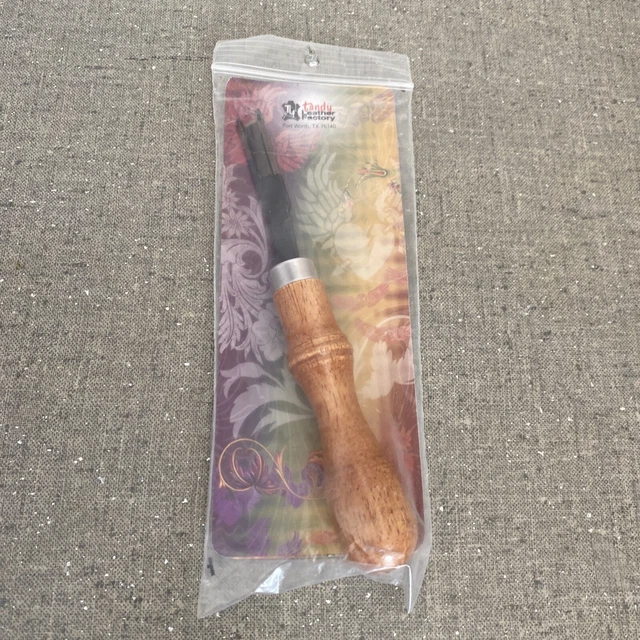 FRENCH EDGE SKIVING Tool 88080-00 Tandy Leather Craftool $12.25 - PicClick