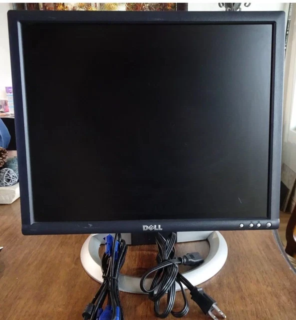 DELL ULTRASHARP 1905FP 19" DVI VGA LCD Monitor 1280x1024 w Stand $24.97 ...