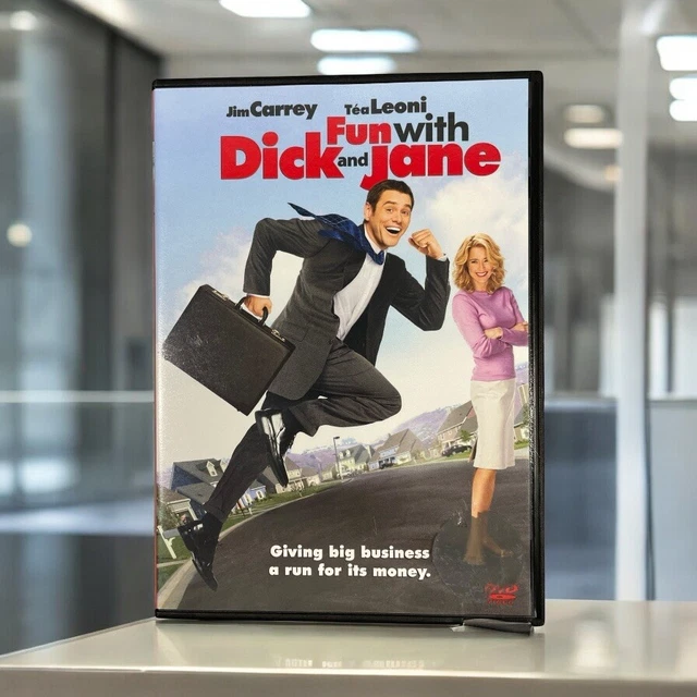 FUN WITH DICK and Jane DVD with Jim Carrey & Téa Leoni [2005 Comedy ...