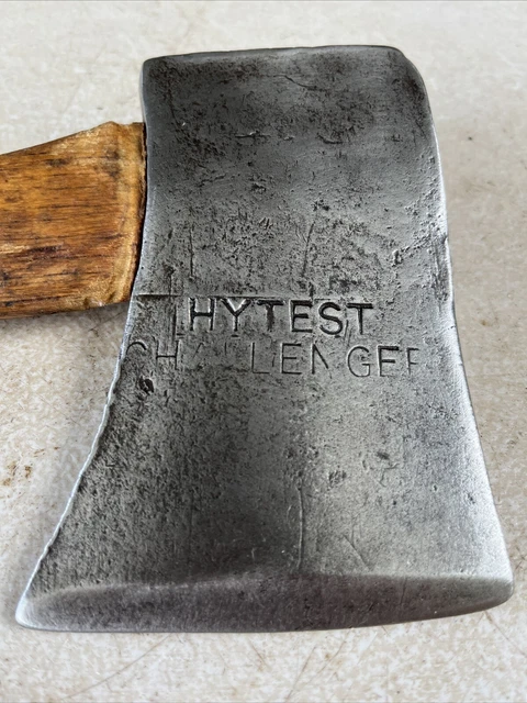 VINTAGE HYTEST CHALLENGER Axe Hatchet Tomahawk; Collectable; Old Tool ...