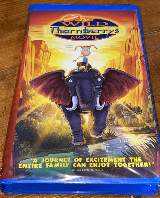THE WILD THORNBERRYS Movie VHS 2003 NICKELODEON Clamshell Great Shape £ ...