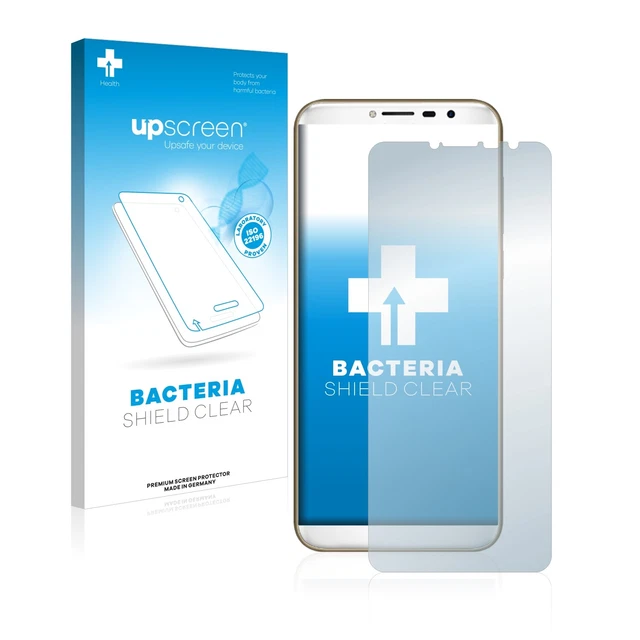 UPSCREEN PROTECTOR PANTALLA para Cubot X18 Anti-Bacterias Pelicula ...