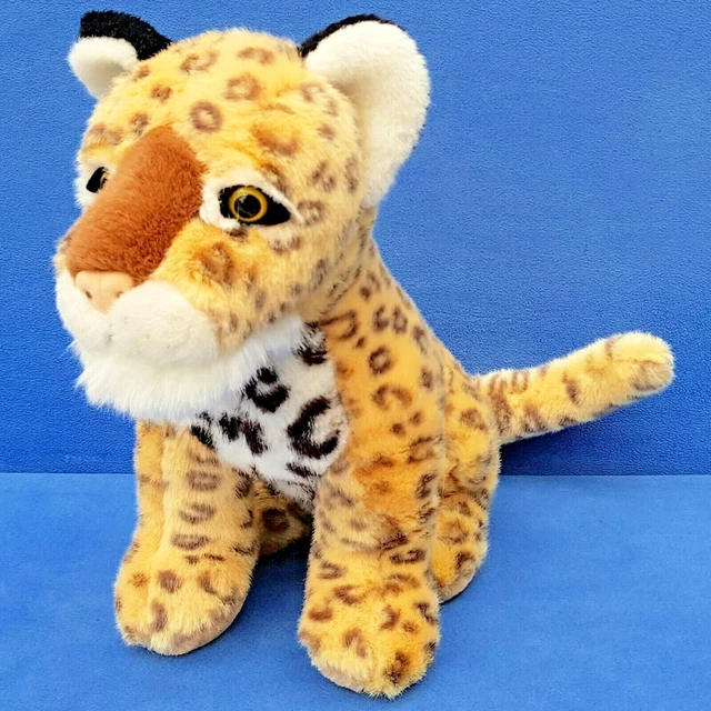 IKEA LEOPARD BABY Stofftier Sitzend Leppard 30 Cm Kuscheltier Wild Cat ...