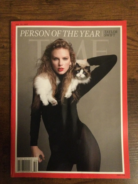 TAYLOR SWIFT TIME Magazine 2023 Person of The Year *CAT COVER* Full ...