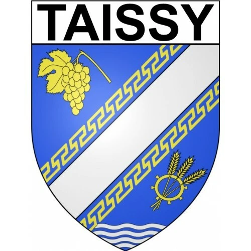 TAISSY 51 VILLE Stickers blason autocollant adhésif EUR 6,99 - PicClick FR