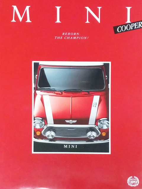 MINI COOPER 06/91 Brochure Brossura Brochure Catalogo Brochure EUR 6,95 ...