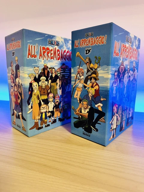 PRIMA SERIE COMPLETA One Piece ALL’ARREMBAGGIO SHIN VISION 52 Episodi ...