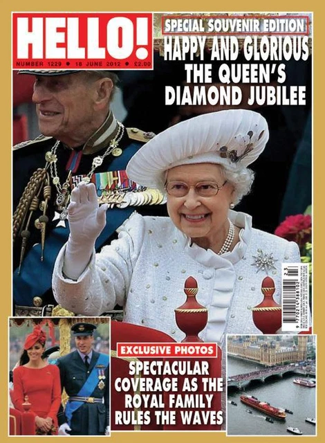 HELLO,QUEEN ELIZABETH II Diamond Jubilee,Kate Middleton,William,The ...