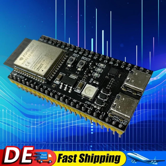 Esp32 Esp32 S3esp32 C3 Entwicklungsboard Dual Typ C N16r8 Geschweißt De 1441 Picclick Au 