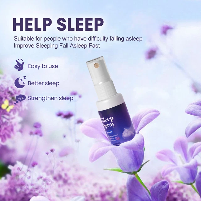 SLEEPING SPRAY NATURAL Gentle Lavender Sleep Spray for Bedding Sleep ...